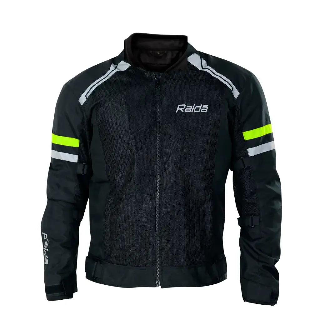 Raida Tourer Riding Jacket | Black Hi-Viz – Destination Moto